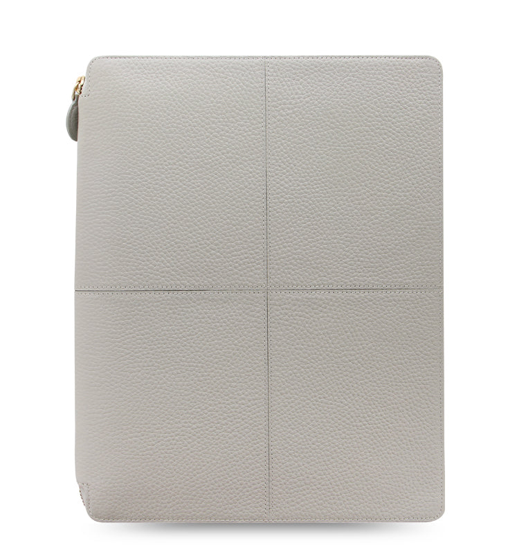 Leather A4 Zip Folio | Classic Stitch Soft | Filofax – Filofax US